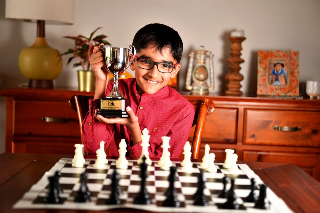 Point Cook youngster Dhruv a champion chess player